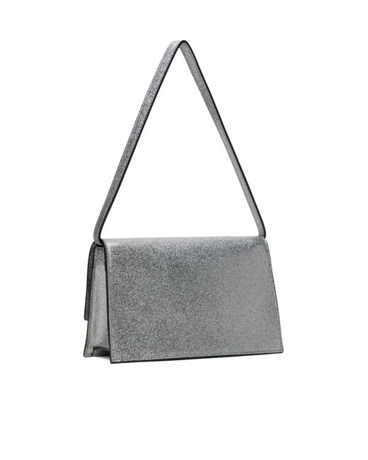 Coperni Mini Glitter Folder Bag in Gray | Lyst