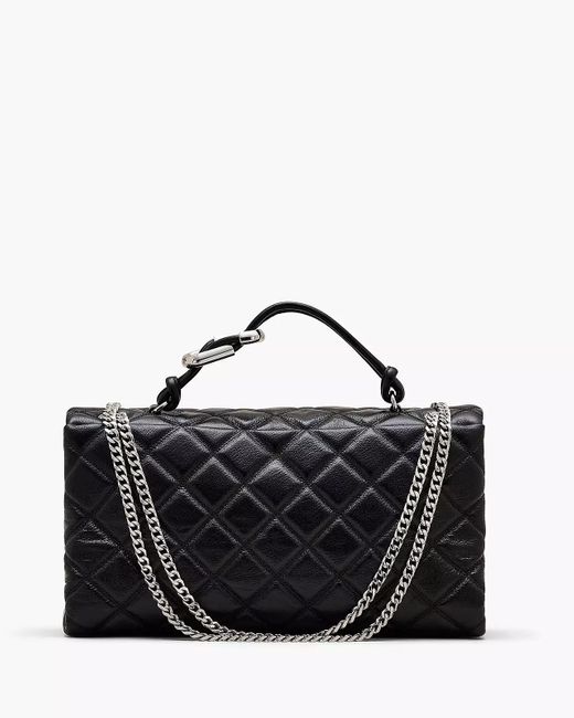 Marc Jacobs The Quilted Xl Dual Convertible Shoulder Bag in Black | Lyst