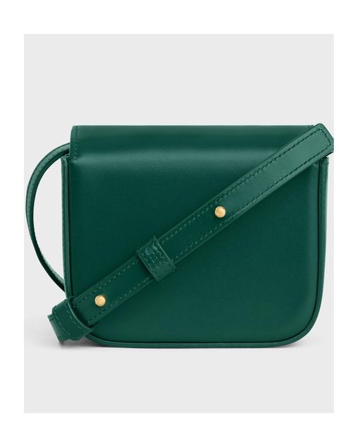 Celine Mini Claude in Green | Lyst