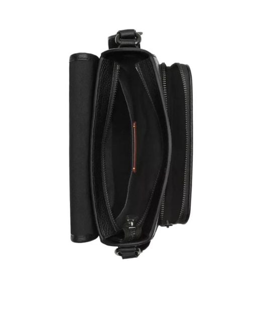 COACH Sullivan's Signature Canvas Clamshell Crossbody Bag in Black for ...