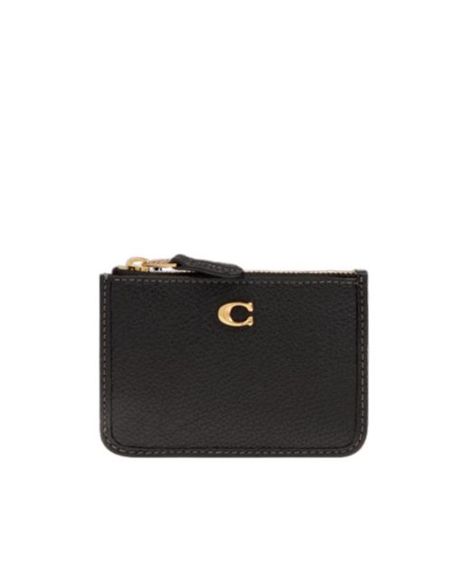 COACH Logo Card Pack in Black | Lyst