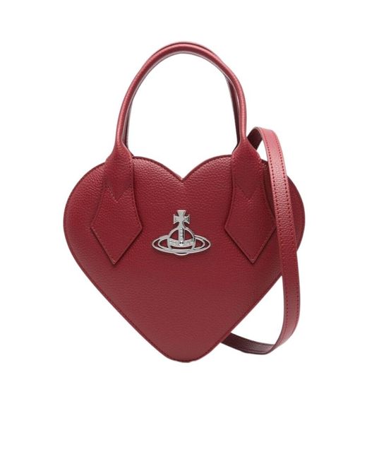 Vivienne Westwood Josephine Heart-Shaped Crossbody Bag in Red | Lyst