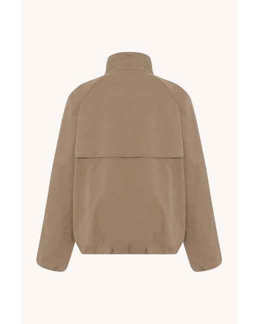 The Row Oyu Cotton And Cashmere Jacket in Natural for Men | Lyst