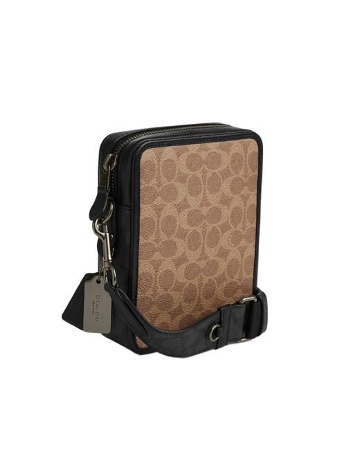 COACH Color-Matching Cross-Body Bag in Black | Lyst