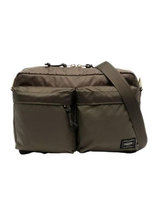 Porter-Yoshida and Co Zipper Backpack in Green | Lyst