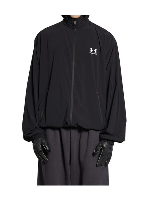Balenciaga X Under Armour Hooded Jacket in Blue for Men | Lyst