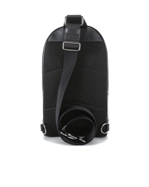 COACH Logo Printed Chest Bag in White for Men | Lyst