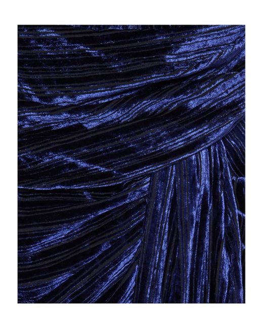 Isabel Marant Cyane Asymmetric Dress in Blue | Lyst