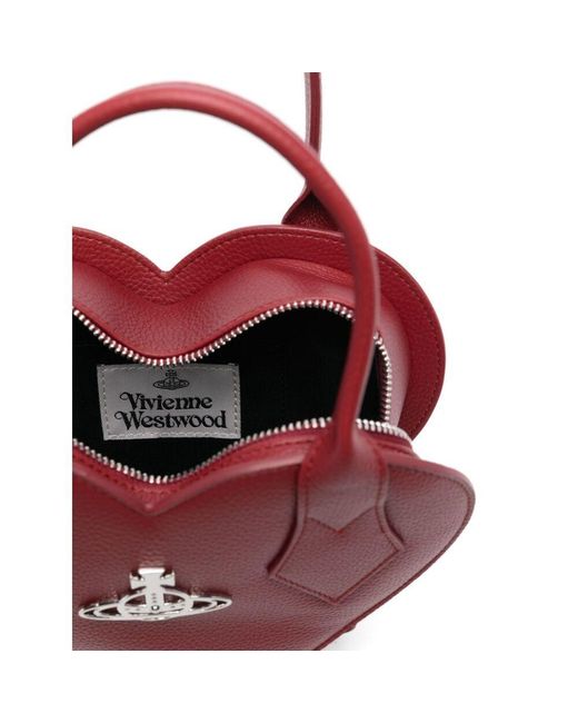 Vivienne Westwood Josephine Heart-Shaped Crossbody Bag in Red | Lyst