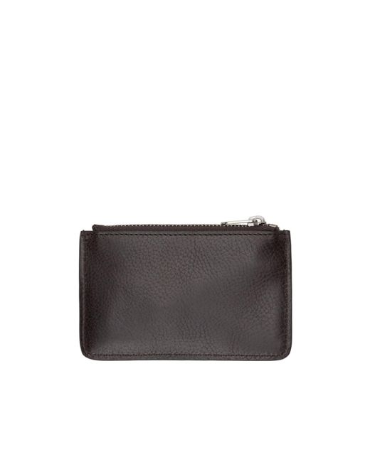 The Row Zip Opening And Closing Wallet in Black | Lyst