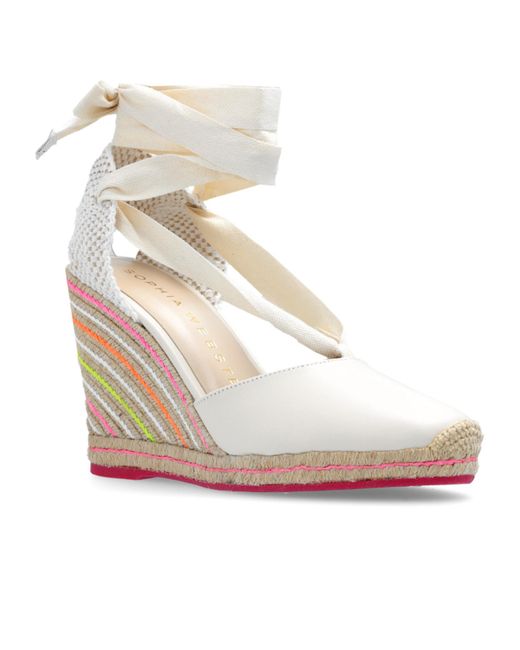 Sophia Webster Round Head Heels in White | Lyst