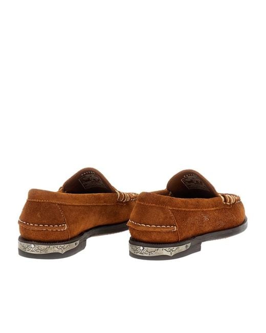 Sebago Suede Moccasins in Brown | Lyst