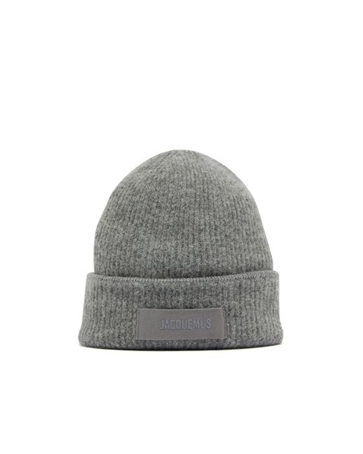 Jacquemus Rimless Cap in Gray | Lyst