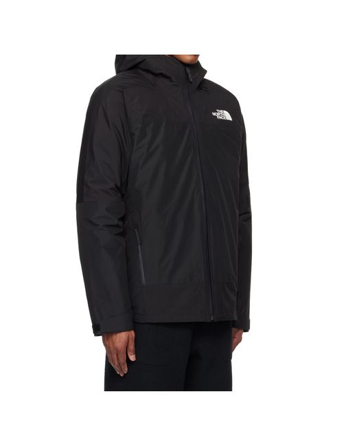 The North Face Gore-Tex Down Jacket in Black for Men | Lyst
