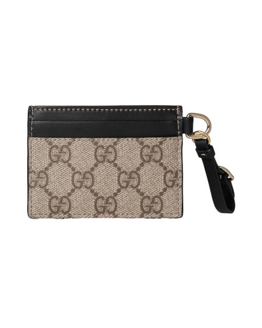Gucci Gg Emblem Card Clip | Lyst