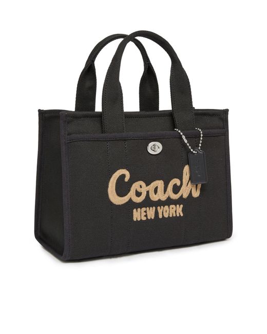 COACH Cargo Tote 26 in Black | Lyst