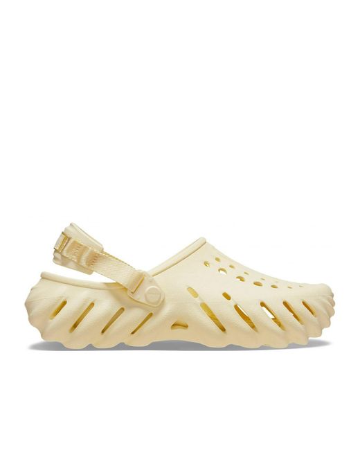 Crocs™ Round Head Hollow Casual Shoes in Metallic | Lyst