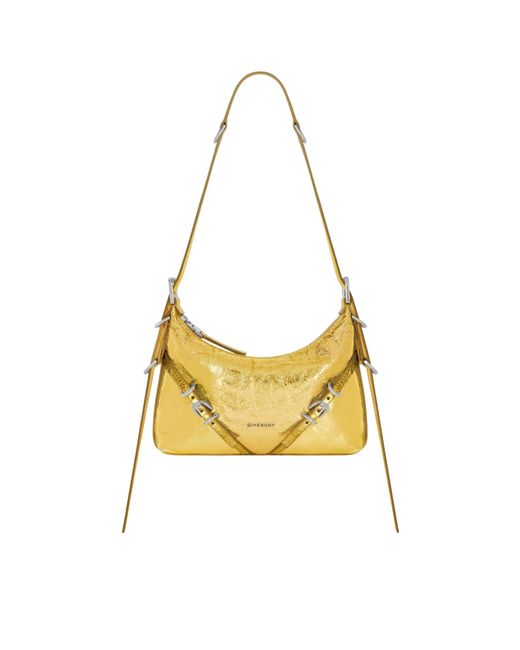 Givenchy Mini Voyou Leather Shoulder Bag in Metallic | Lyst