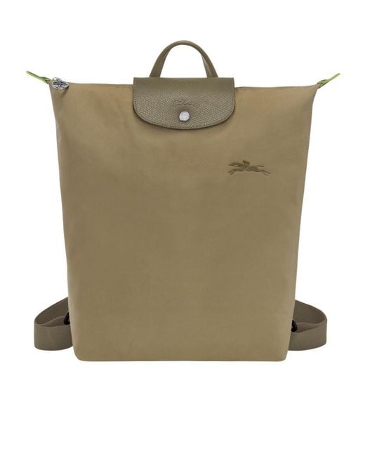 Longchamp Medium Le Pliage Backpack in Green | Lyst