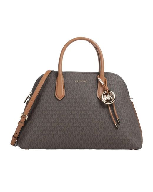 MICHAEL Michael Kors Freddie Large Shoulder Bag in Brown | Lyst UK