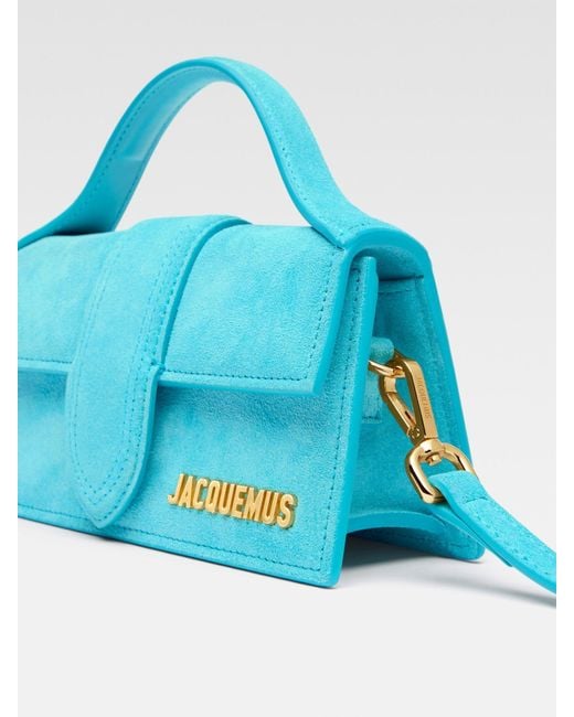 Jacquemus Logo Mini Crossbody Bag in Blue | Lyst