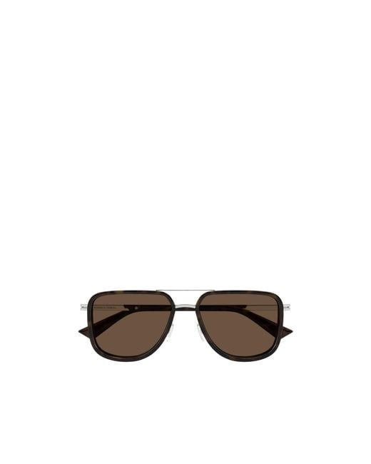 Bottega Veneta Eyewear Aviator Frame Sunglasses for Men | Lyst UK