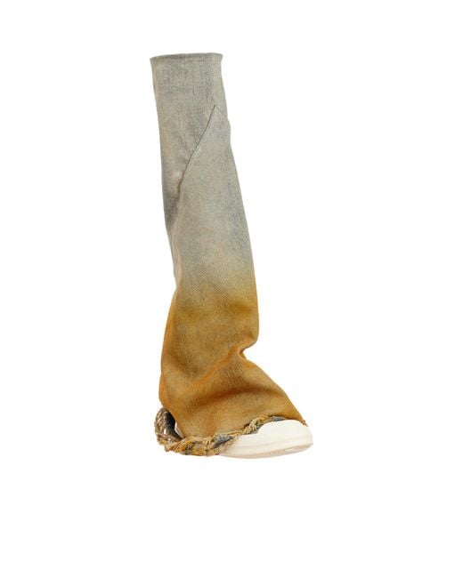 Rick Owens Cowboy Boots in White | Lyst