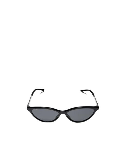 Gucci Cat-Eye Frame Sunglasses in White | Lyst UK