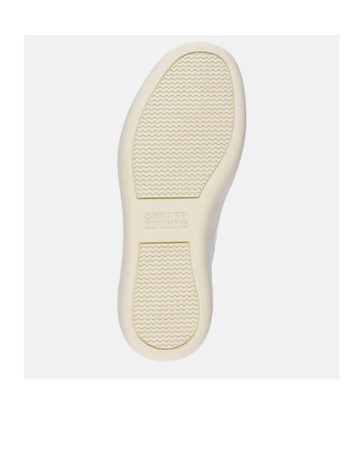 Sebago Logo Sports Shoes in White for Men | Lyst