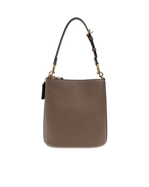 COACH Willow 19 Bucket Bag in Brown | Lyst