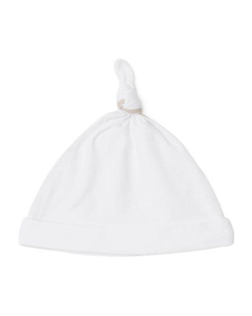 Burberry One-Piece Bib Hat Three-Piece Gift Set in White | Lyst