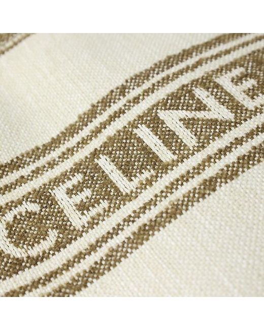 Celine Logo Tote Bag in Natural | Lyst