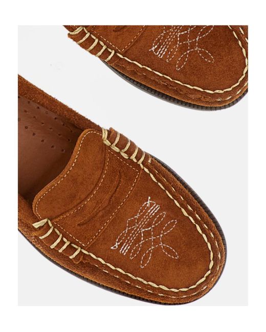 Sebago Suede Moccasins in Brown | Lyst