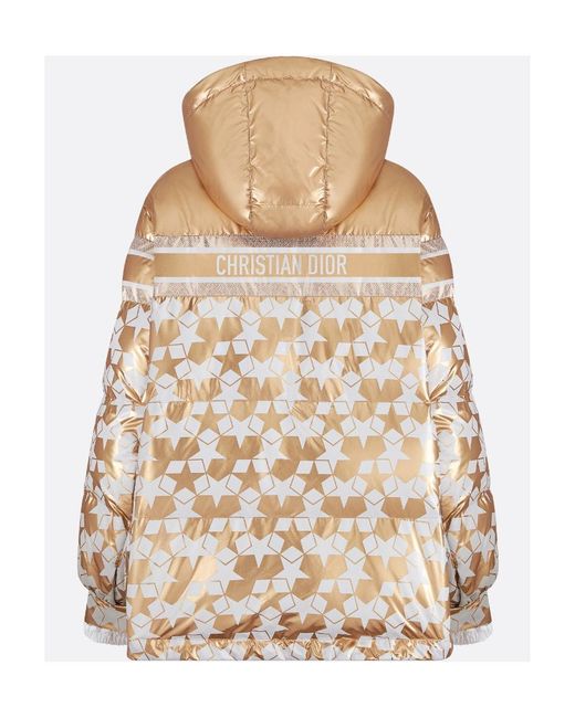 Dior Alps Down Jacket in Natural | Lyst