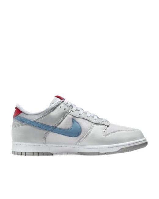 Nike Dunk Low-Cut Casual Shoes in White for Men | Lyst
