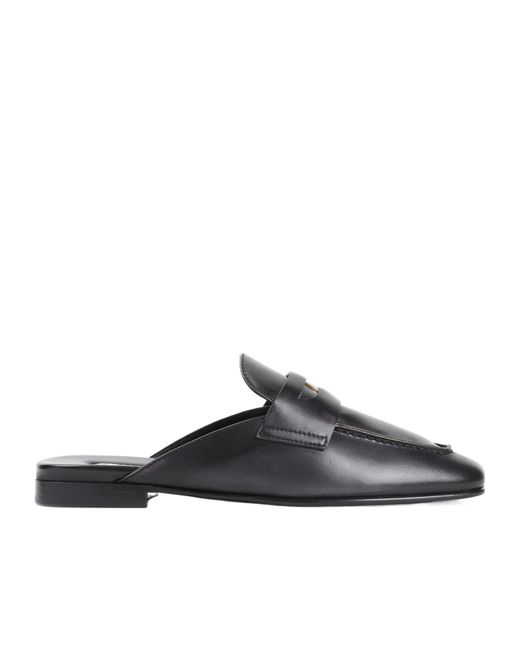 Miu Miu Bleached Leather Loafers | Lyst