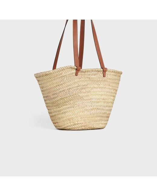 Celine Medium Classic Panier in Metallic | Lyst