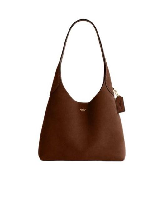 COACH Brooklyn 28 Shoulder Bag in Brown | Lyst