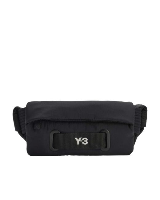 Y-3 Embossed-Logo Belt Bag in Black for Men | Lyst