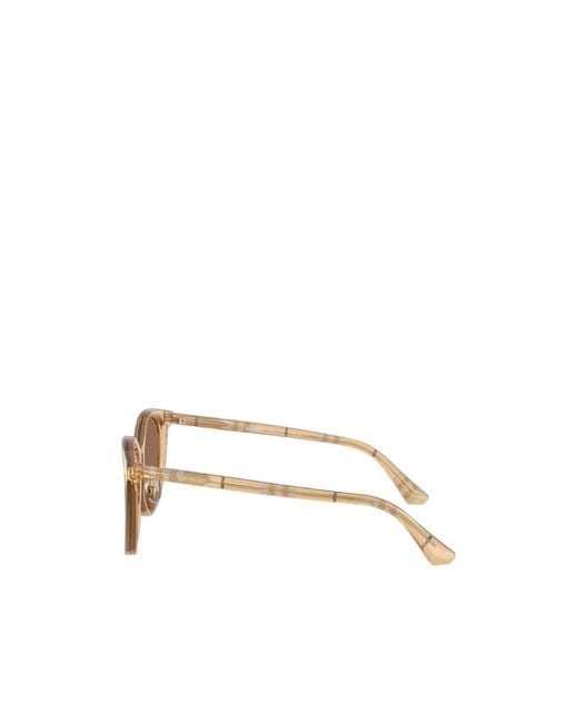 Burberry Full Frame Sunglasses in Pink | Lyst UK