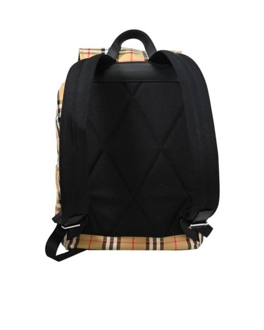 Burberry Plaid Backpack | Lyst