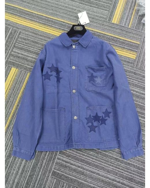 Chrome Hearts Star Pattern Shirt in Blue for Men | Lyst