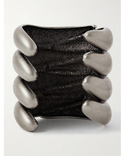 KHAITE Cyclone Cuffs in Gray | Lyst