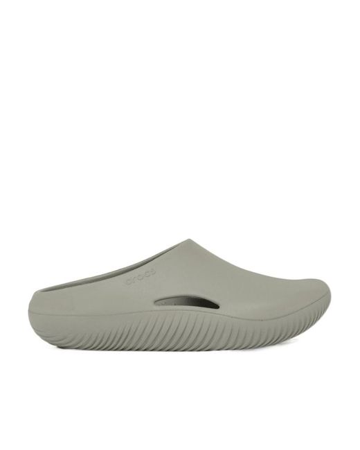 Crocs™ Open-Heeled Slippers in Gray for Men | Lyst