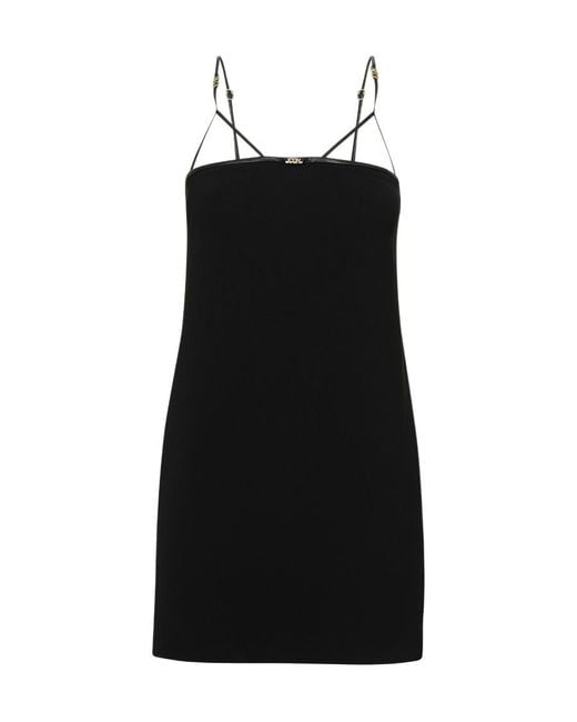 DSquared² Cut-Out Strappy Minidress in Black | Lyst