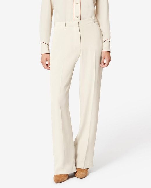 Isabel Marant Neonda Pants in Natural | Lyst