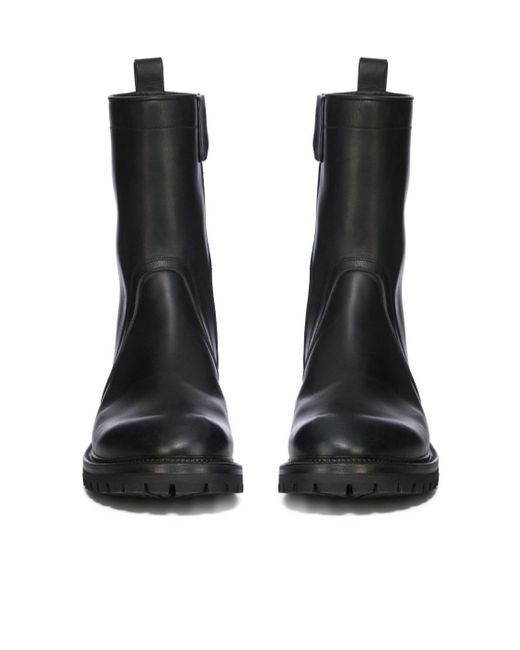 Rick Owens Army Creeper Boots in Black for Men | Lyst