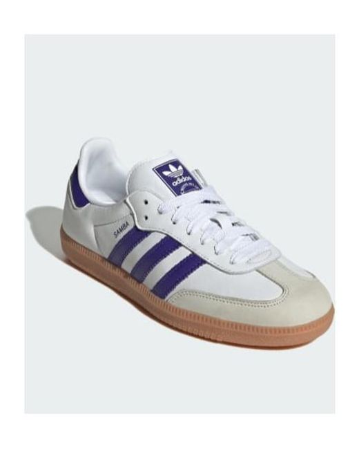 adidas Originals Samba Og 'Energy Ink' Sneakers in Blue | Lyst