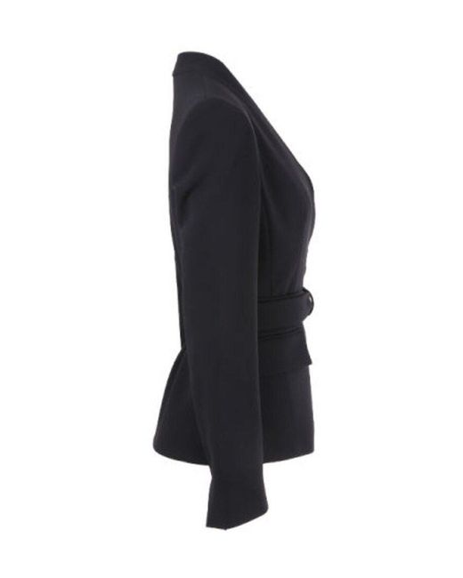 Max Mara Cady Girdle Suit Coat in Blue | Lyst