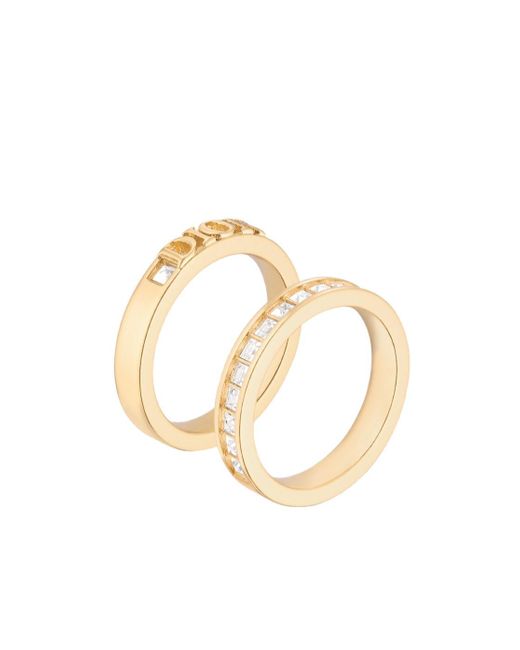 Dior Evolution Ring Set in Metallic | Lyst